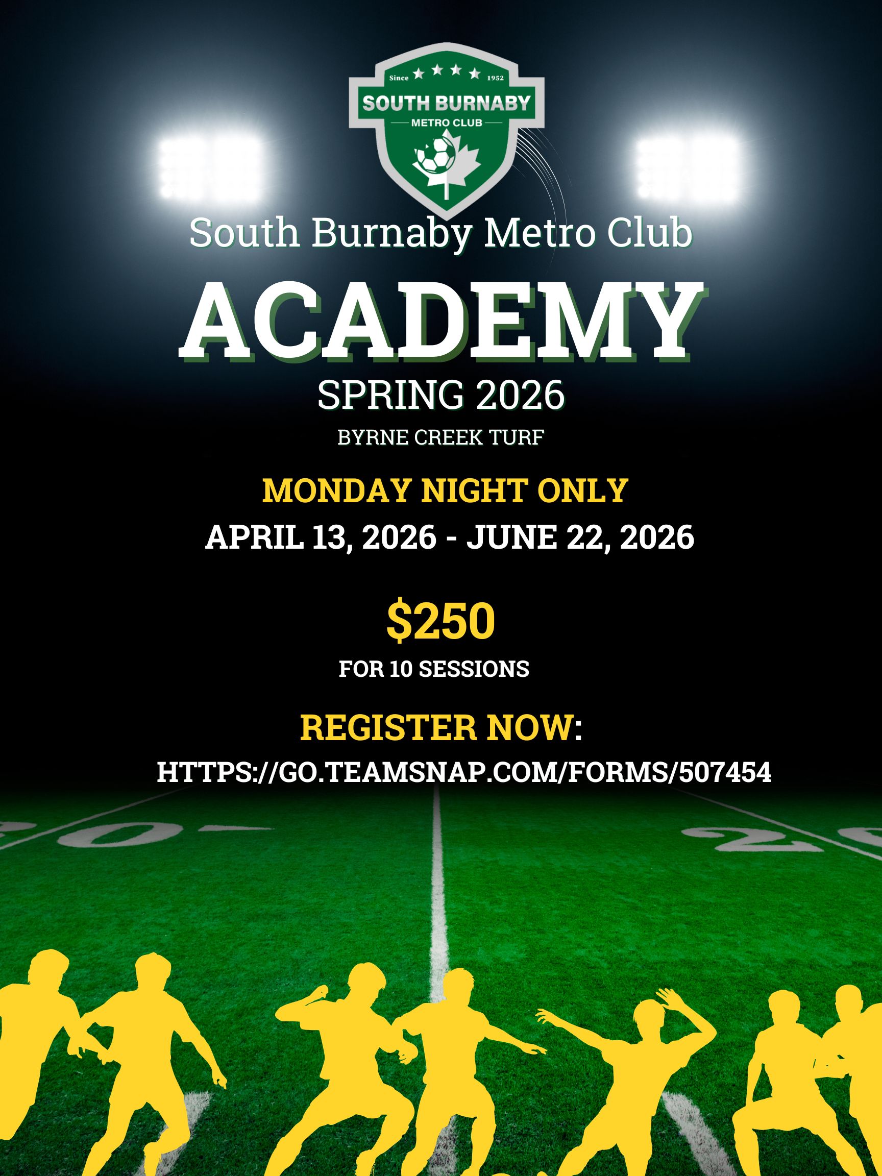 Registration Open: South Burnaby Metro Club Spring 2026 Academy – South ...